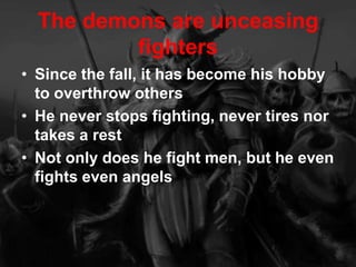 Angels and demons- St Cyprian and St Justina, | PPT