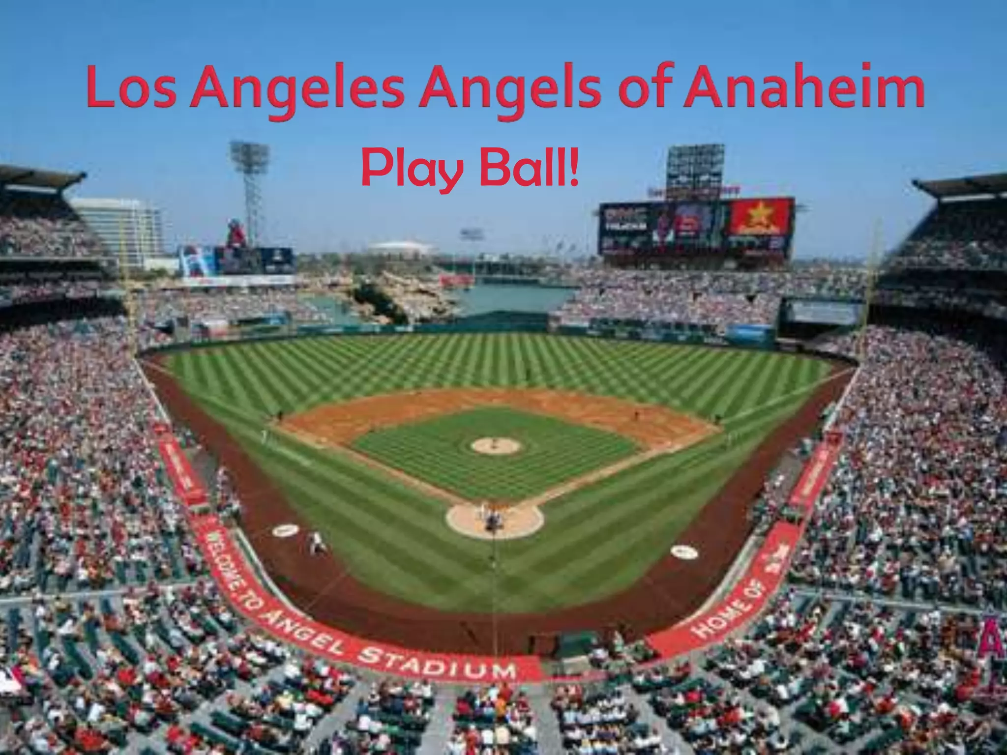 Angels Baseball Powerpoint | PPTX