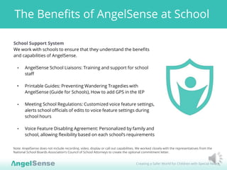 AngelSense Overview 2019 | PPTX | Special Needs Kids | Parenting