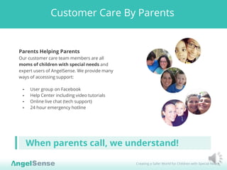 AngelSense Overview 2019 | PPTX | Special Needs Kids | Parenting