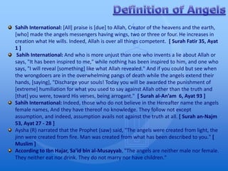 Angels in Islam | PPTX