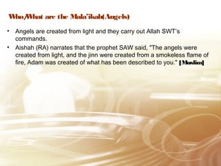 Angels in islam | PPT