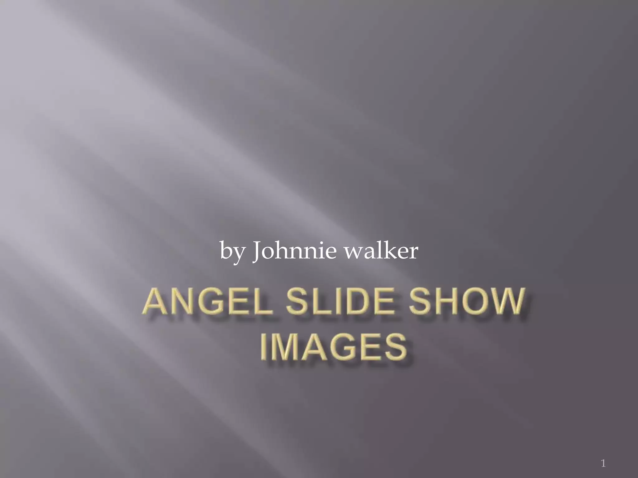Angel slide show images | PPT