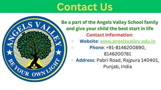 Angels Valley School| Best School in Rajpura | PPT
