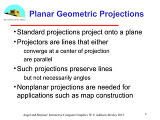 Basics of Orthographics projections and perspective projection | PPT