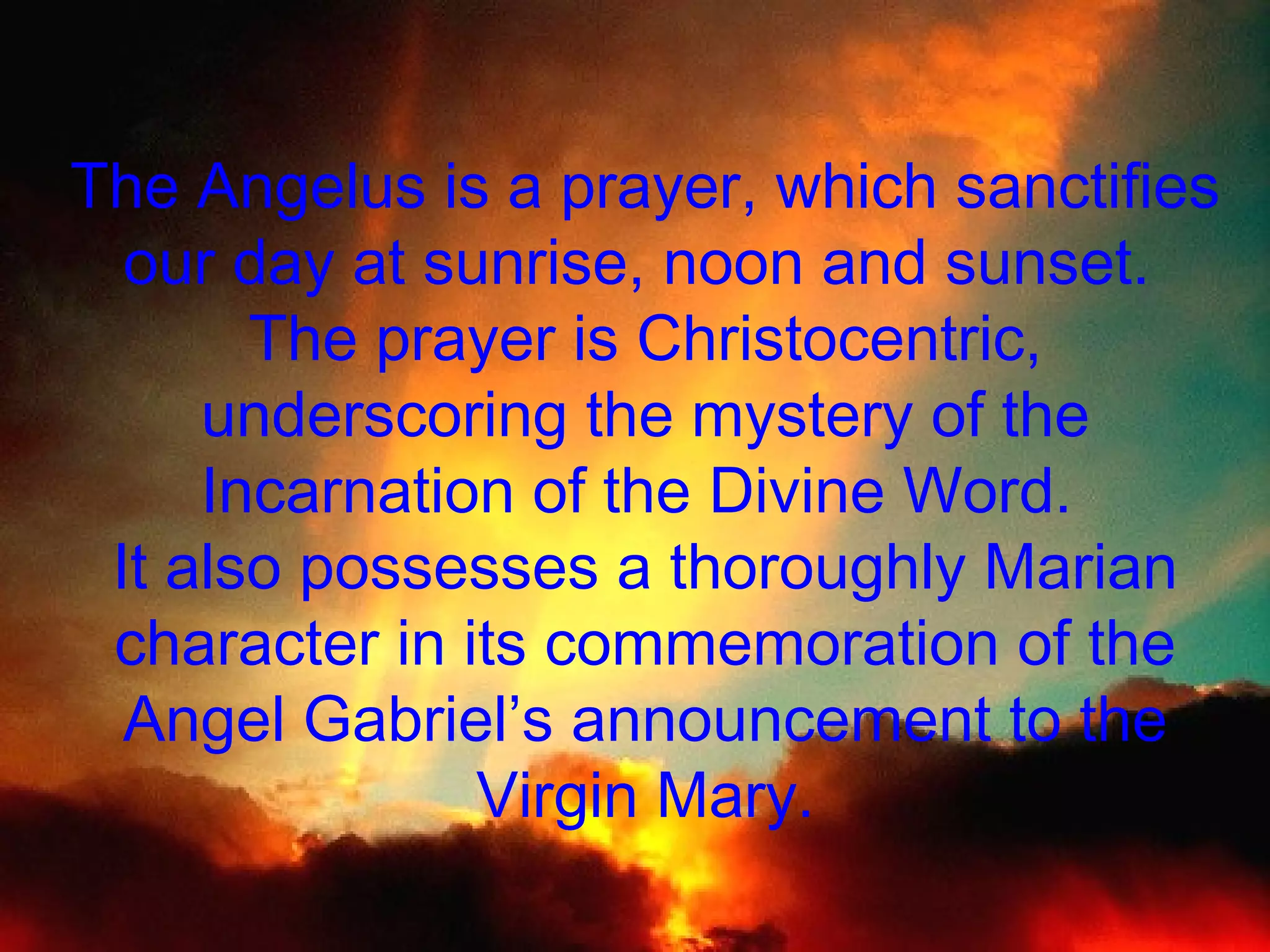 Angelus | PPT | Christianity | Religion & Spirituality