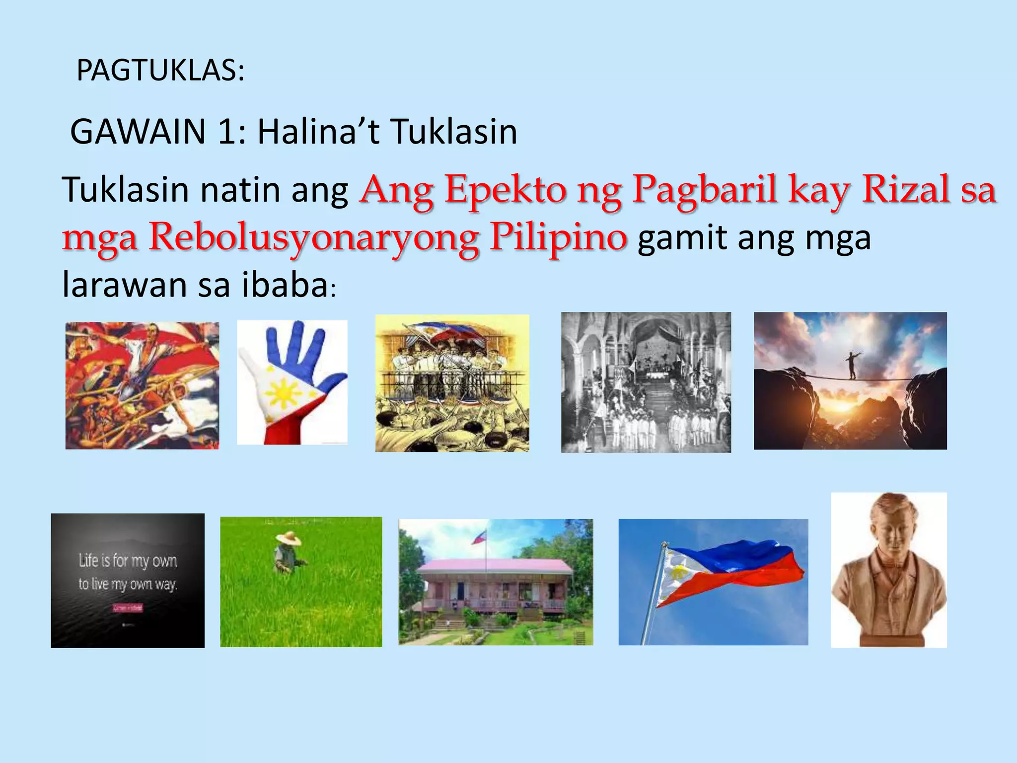 Ang Epekto ng Pagbaril kay Dr. Jose Rizal COT-RPMS Aligned | PPTX