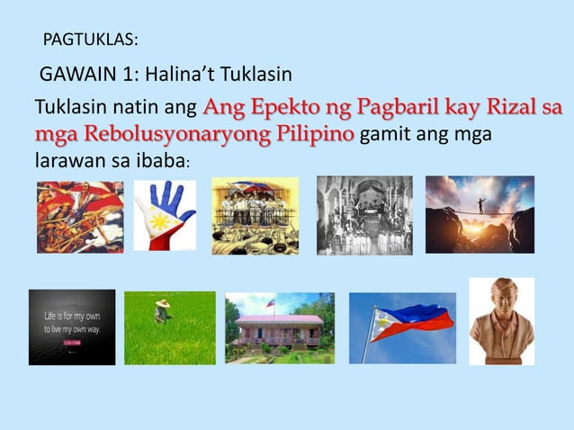 Ang Epekto ng Pagbaril kay Dr. Jose Rizal COT-RPMS Aligned | PPTX