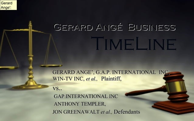 How I Founded G.A.P. International Broadcasting leading to Both Thefts ...