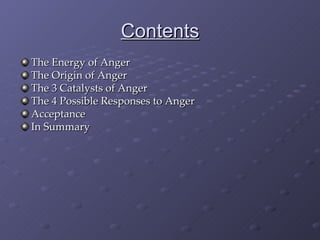 How to Deal with Anger, Frustration and Resentment | PPT