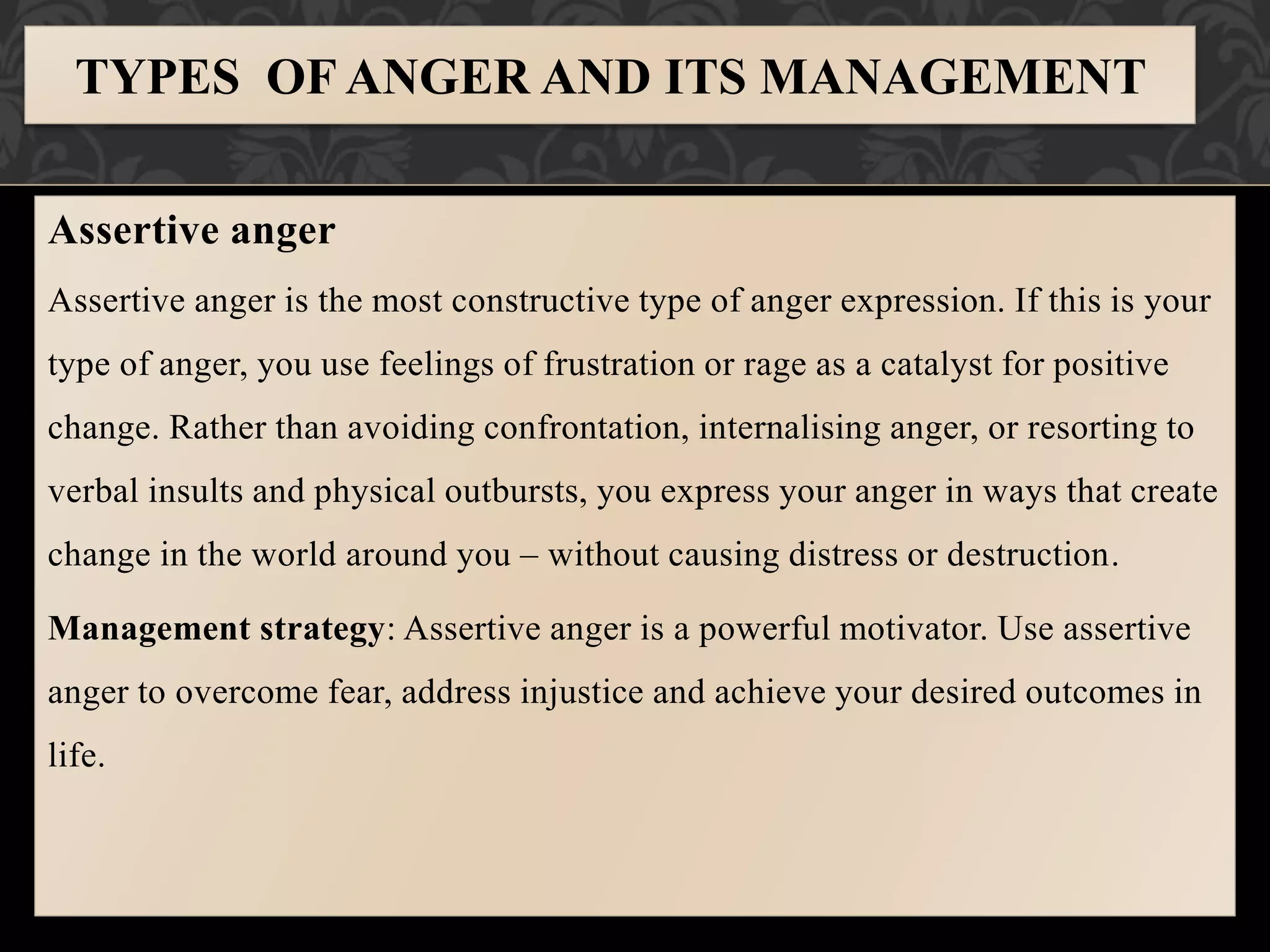 Anger | PPTX