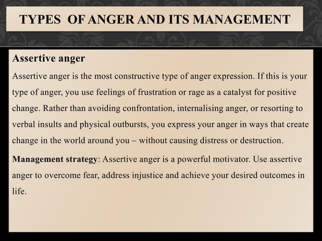 Anger | PPTX | First Aid | Injuries