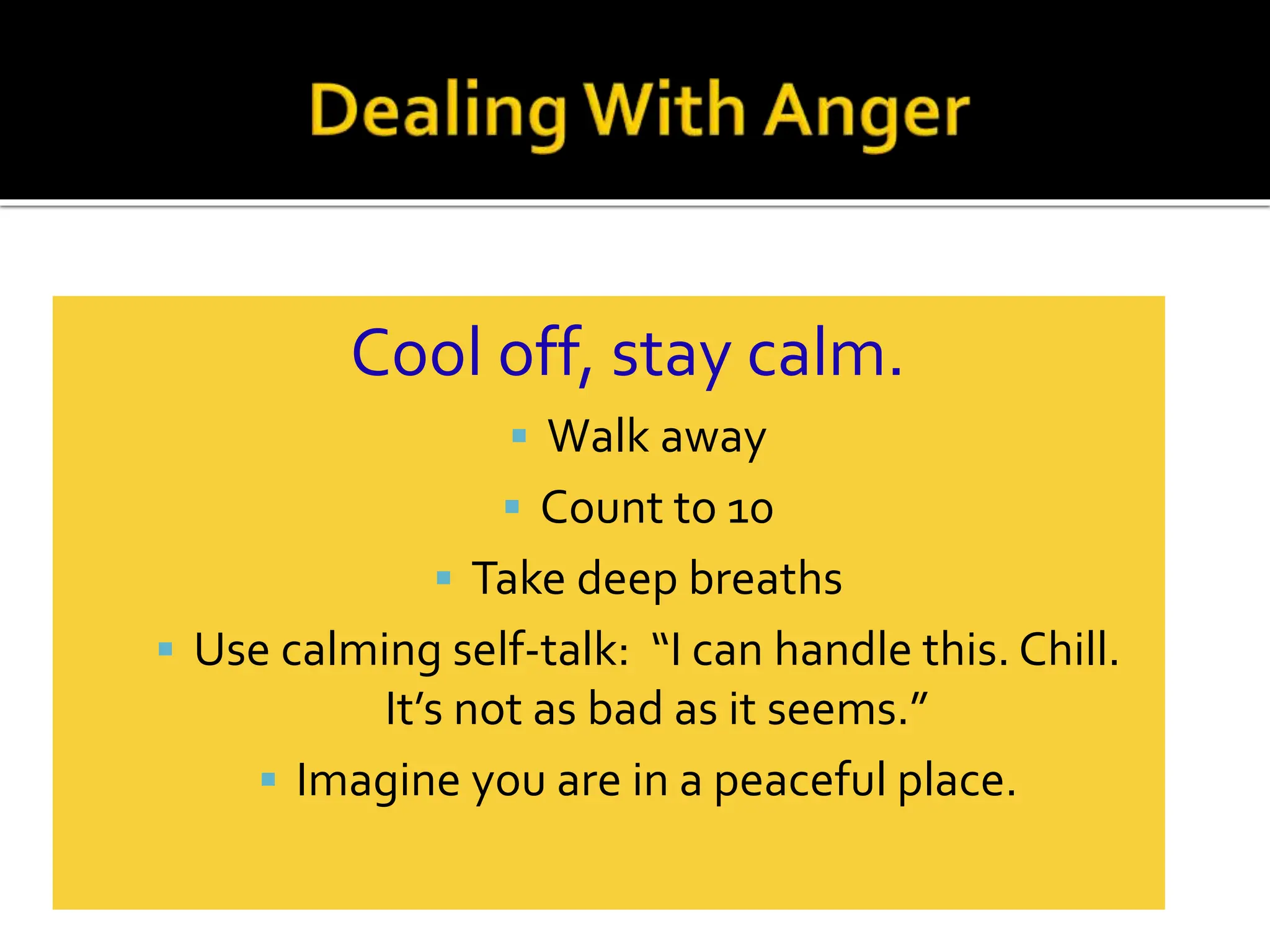 Anger-Management.powerpoint presentation | PPT