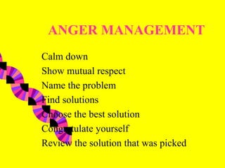 Anger management ppt | PPT