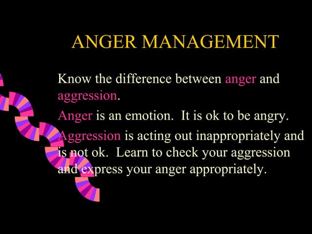Anger management ppt | PPT | First Aid | Injuries