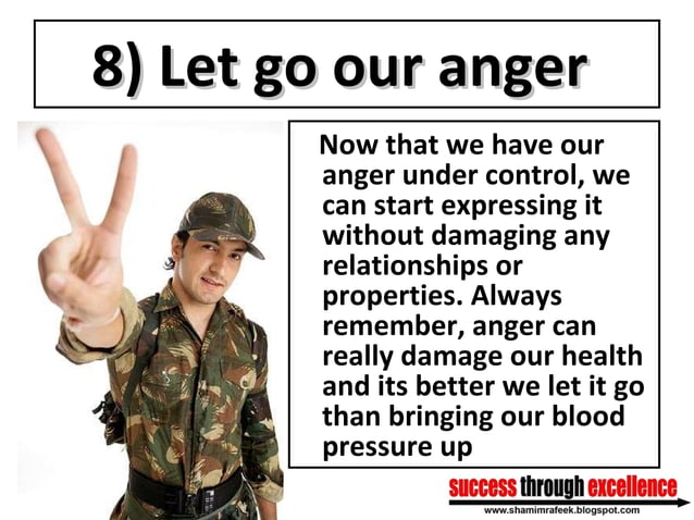 Anger The Human Suicide Bomb | PPT