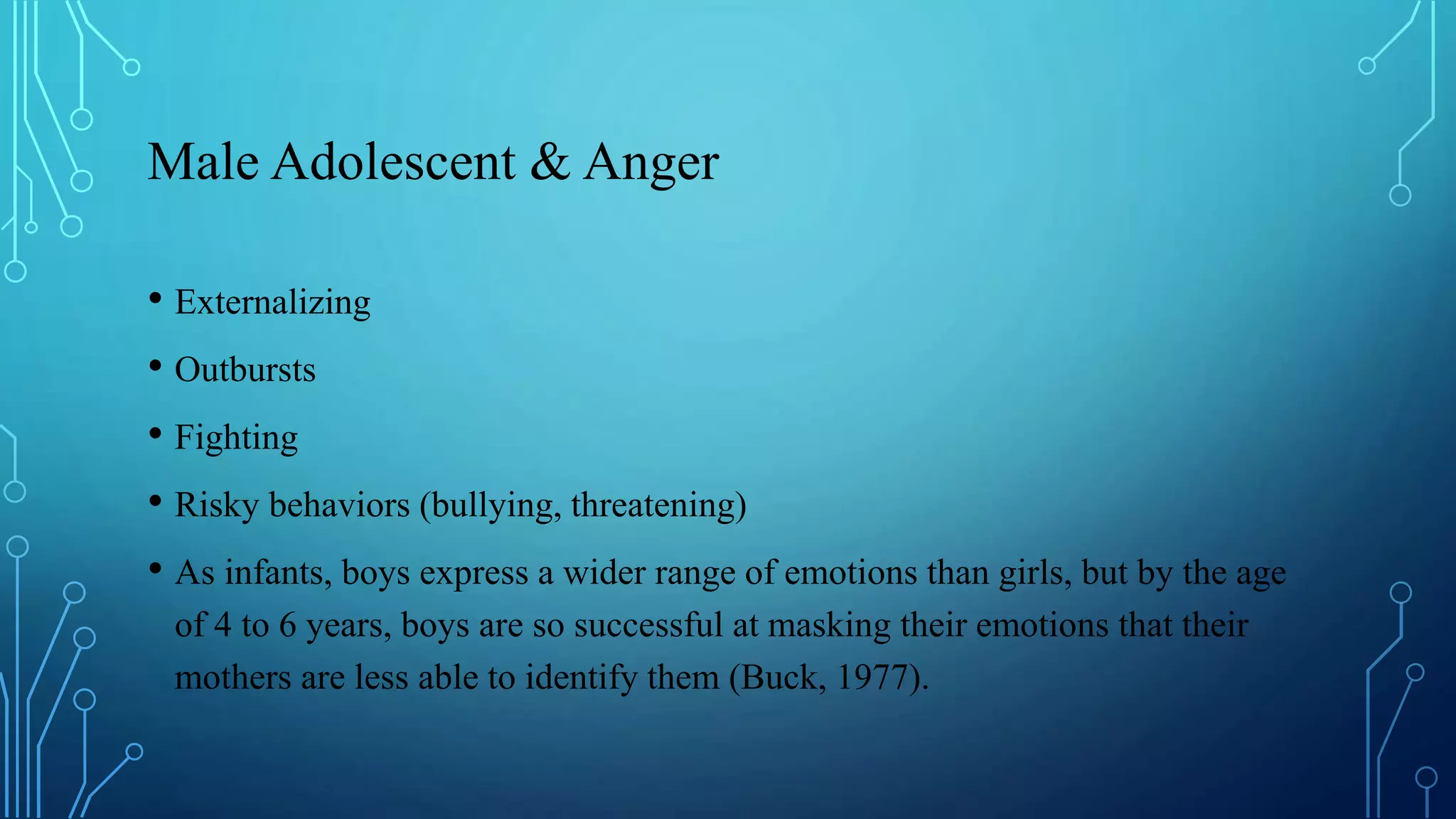 Anger and Adolescents | PPTX
