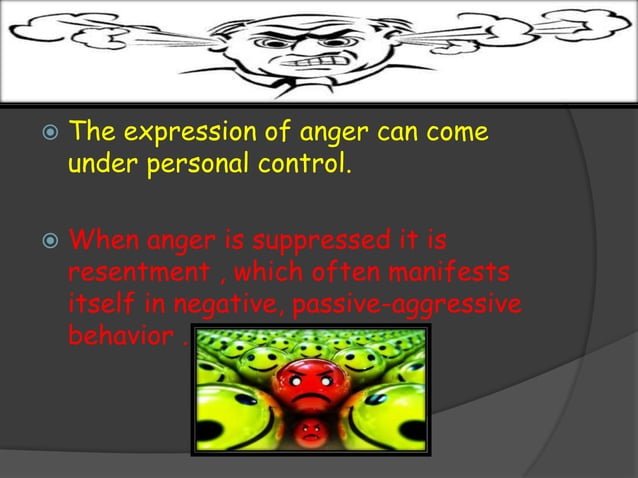 Anger and aggression ppt