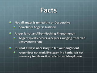 Anger management in your daily healthy ife | PPT