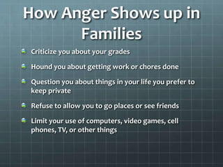 Anger management in your daily healthy ife | PPT