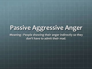 Anger management in your daily healthy ife | PPTX