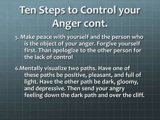 Anger management in your daily healthy ife | PPT