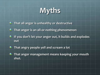 Anger management in your daily healthy ife | PPT