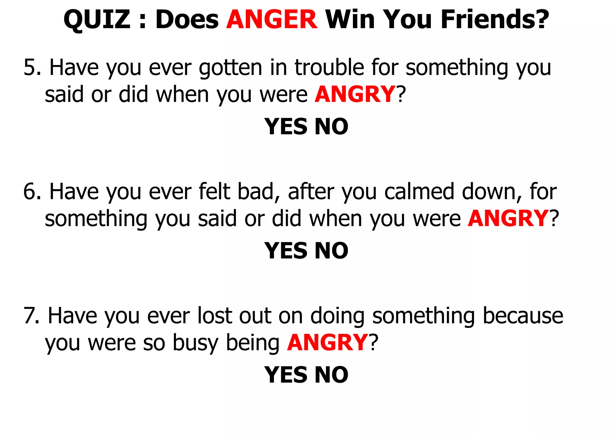 ANGER Management for Kids | PDF