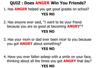 ANGER Management for Kids | PDF