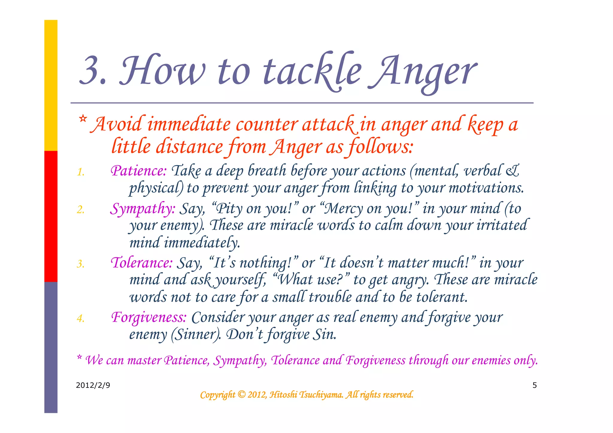 Anger Control (English) | PDF | First Aid | Injuries