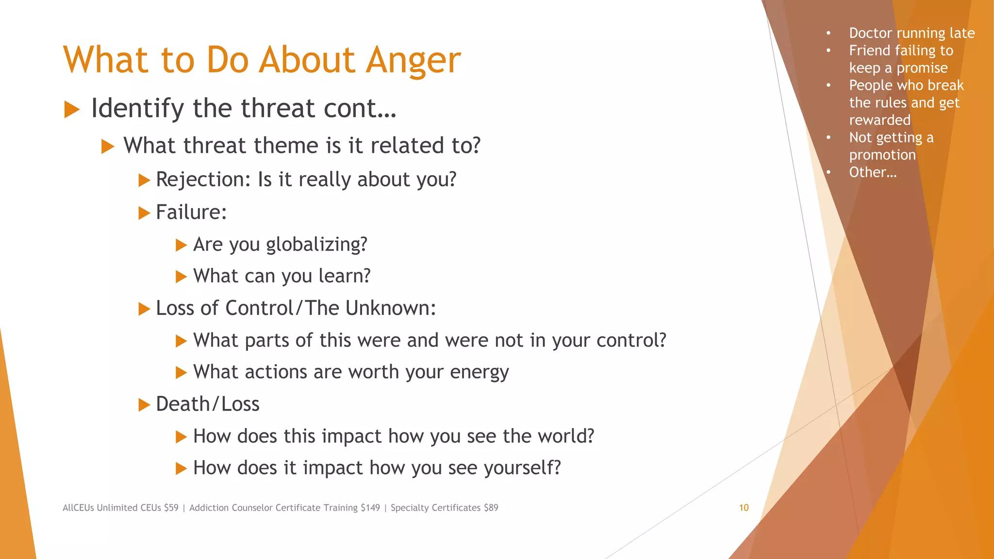 Anger irritation and resentment | PPTX