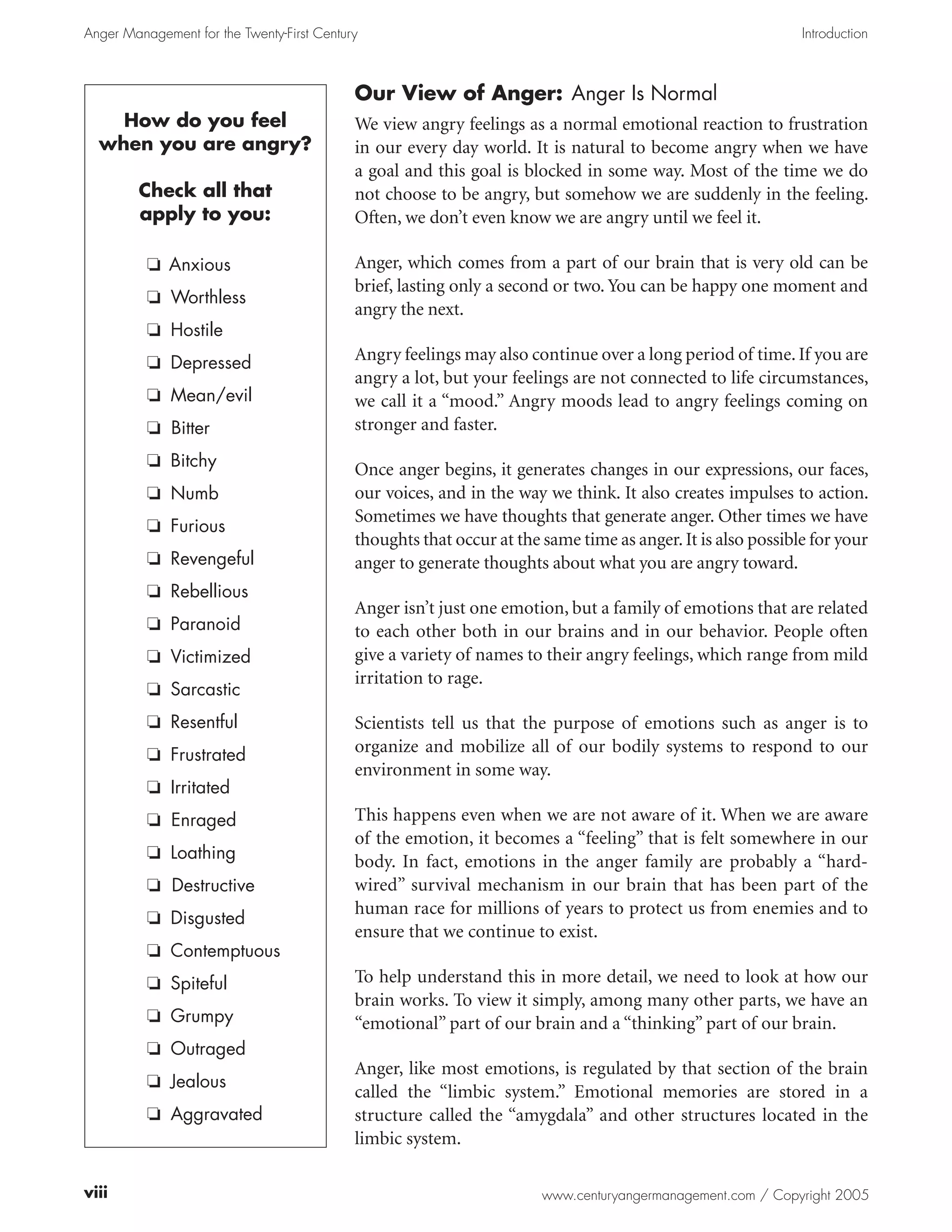 Anger management | PDF