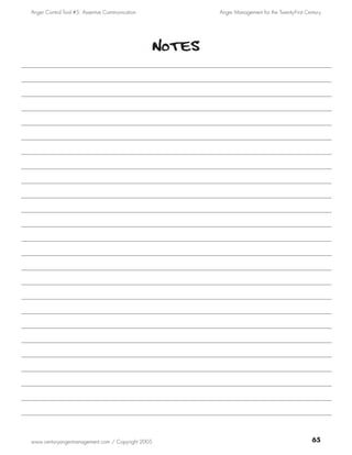 Anger management | PDF