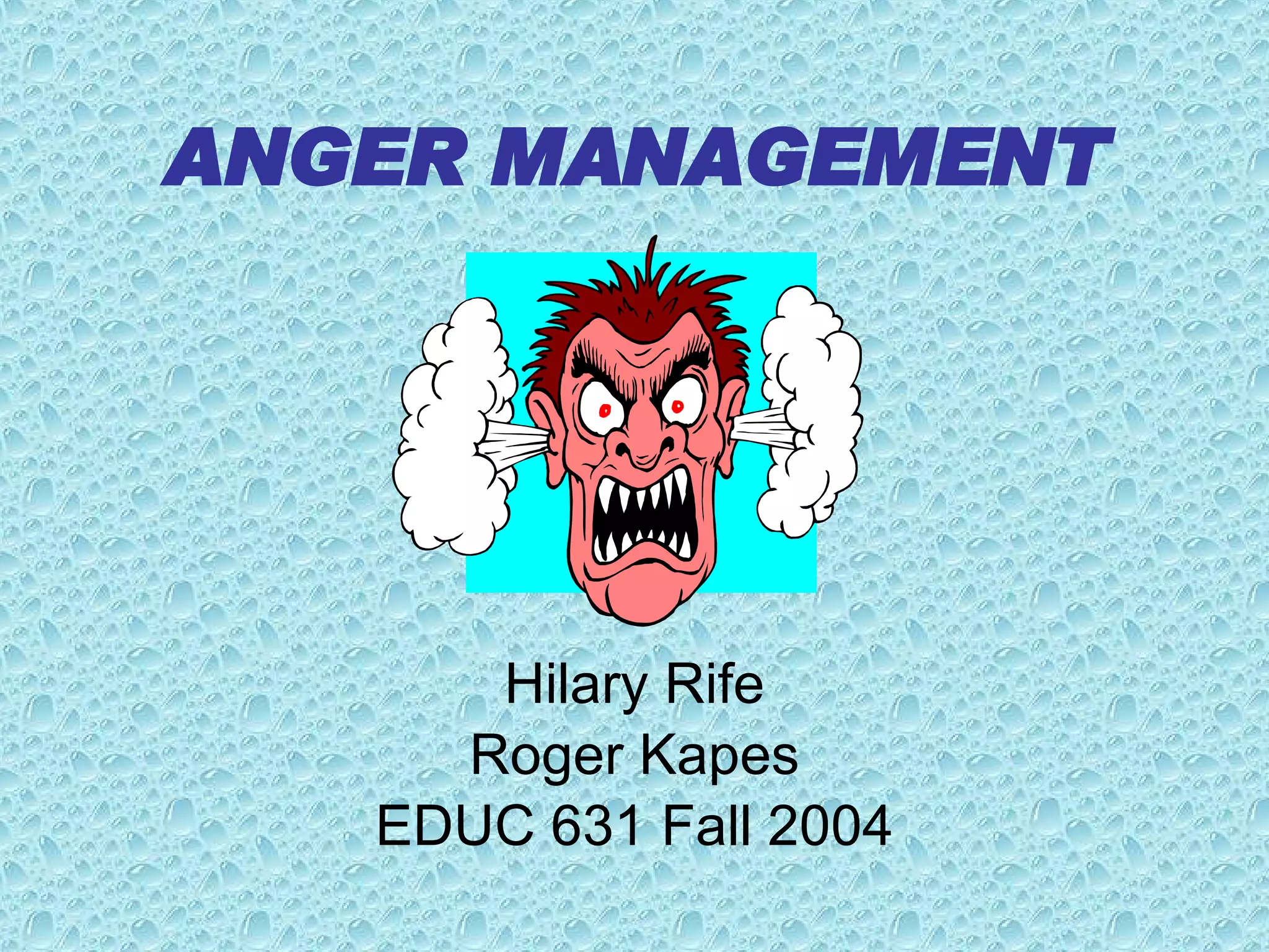 Anger Management | PPT