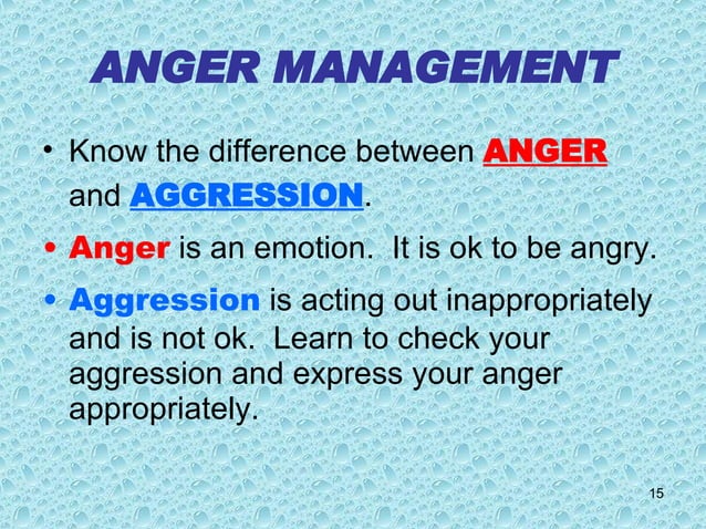 Anger Management | PPT
