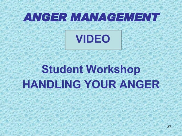 Anger Management | PPT