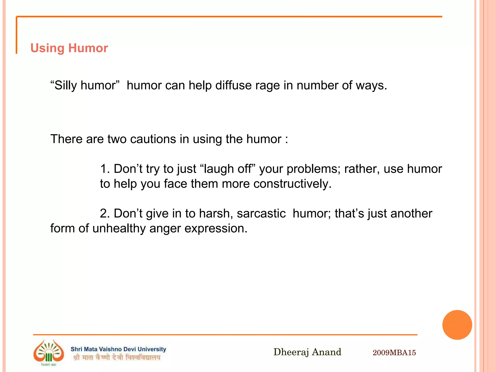 Anger Management | PPT