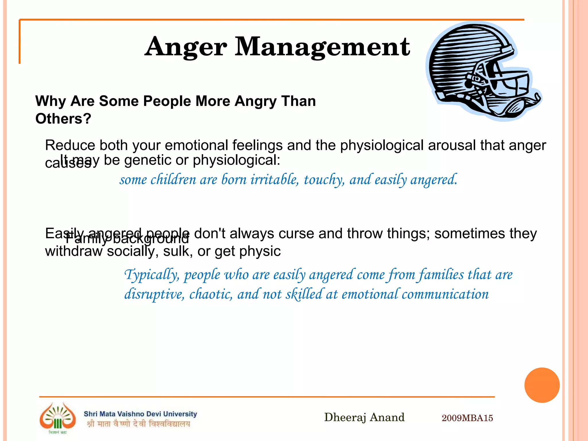 Anger Management | PPT
