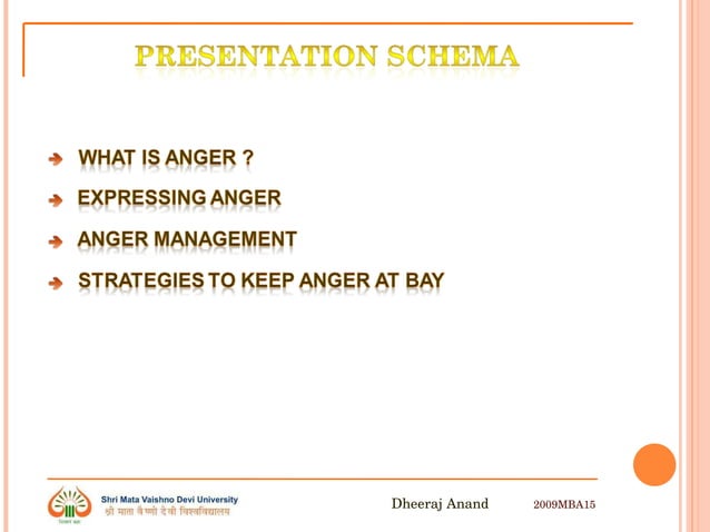 Anger Management | PPT