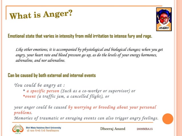Anger Management | PPT