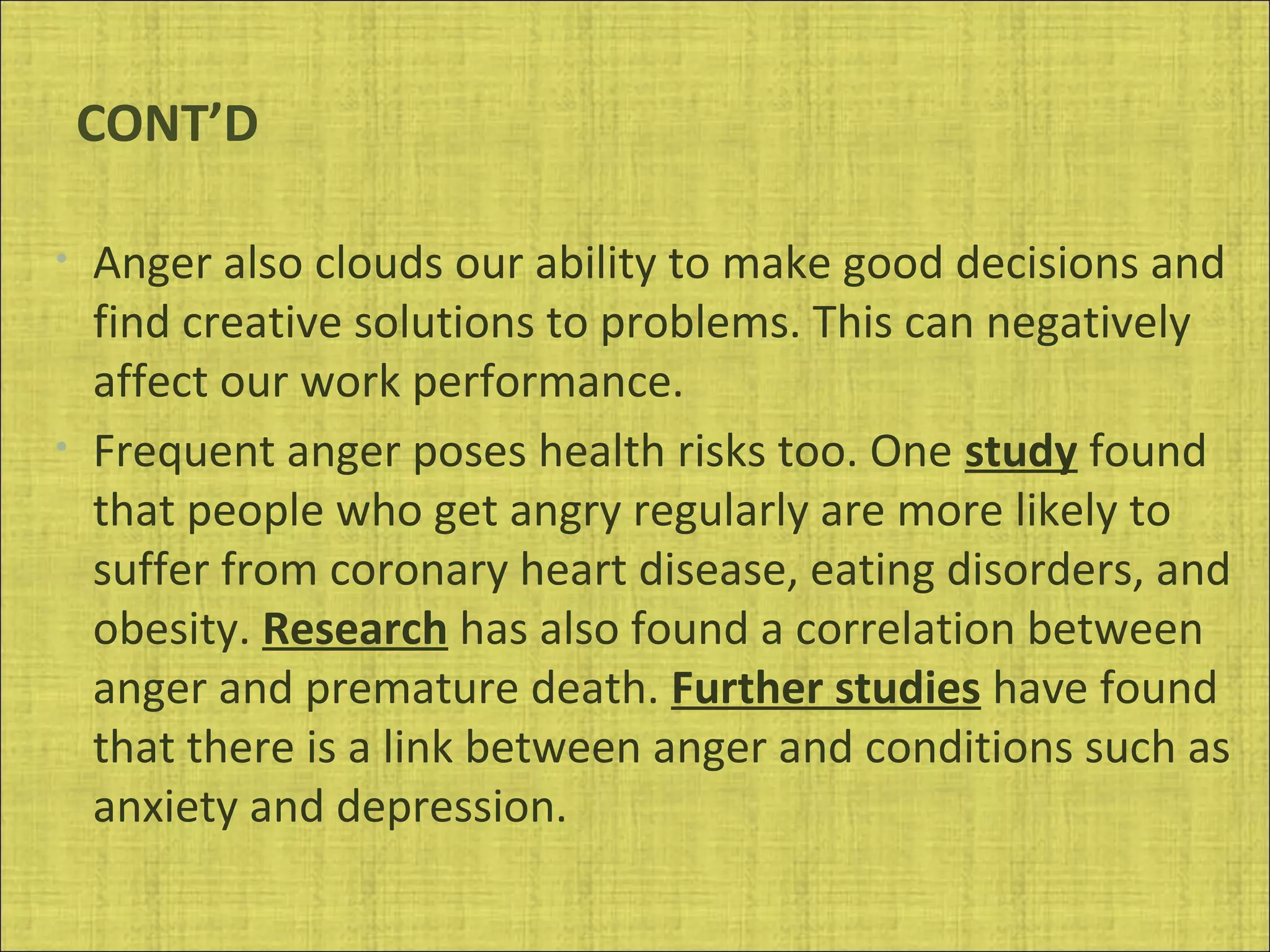 Anger management 12 strategies for | PPT
