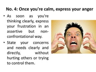 Anger management | PPTX