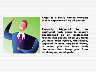 Anger management a speech | PPTX