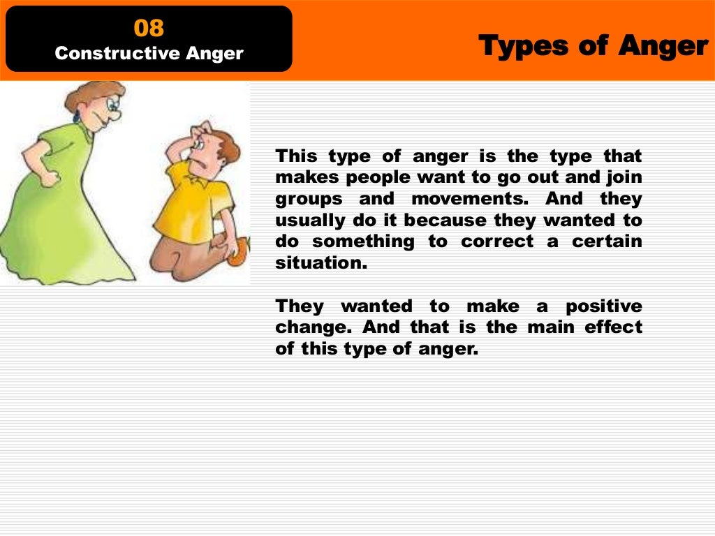 Anger management a speech