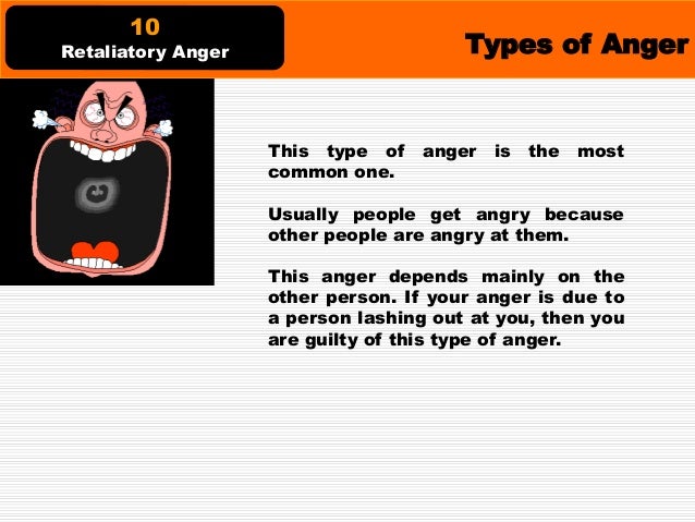 Anger management a speech