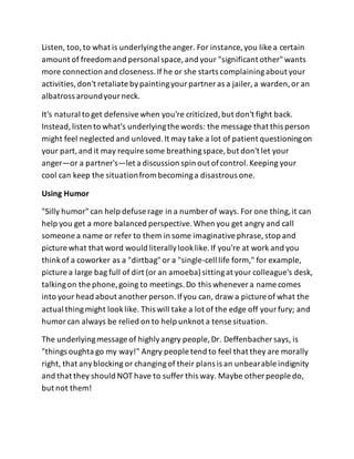 Anger management | DOCX | First Aid | Injuries