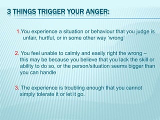 Anger management | PPTX