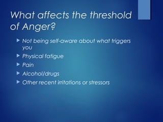 Anger management | PPT