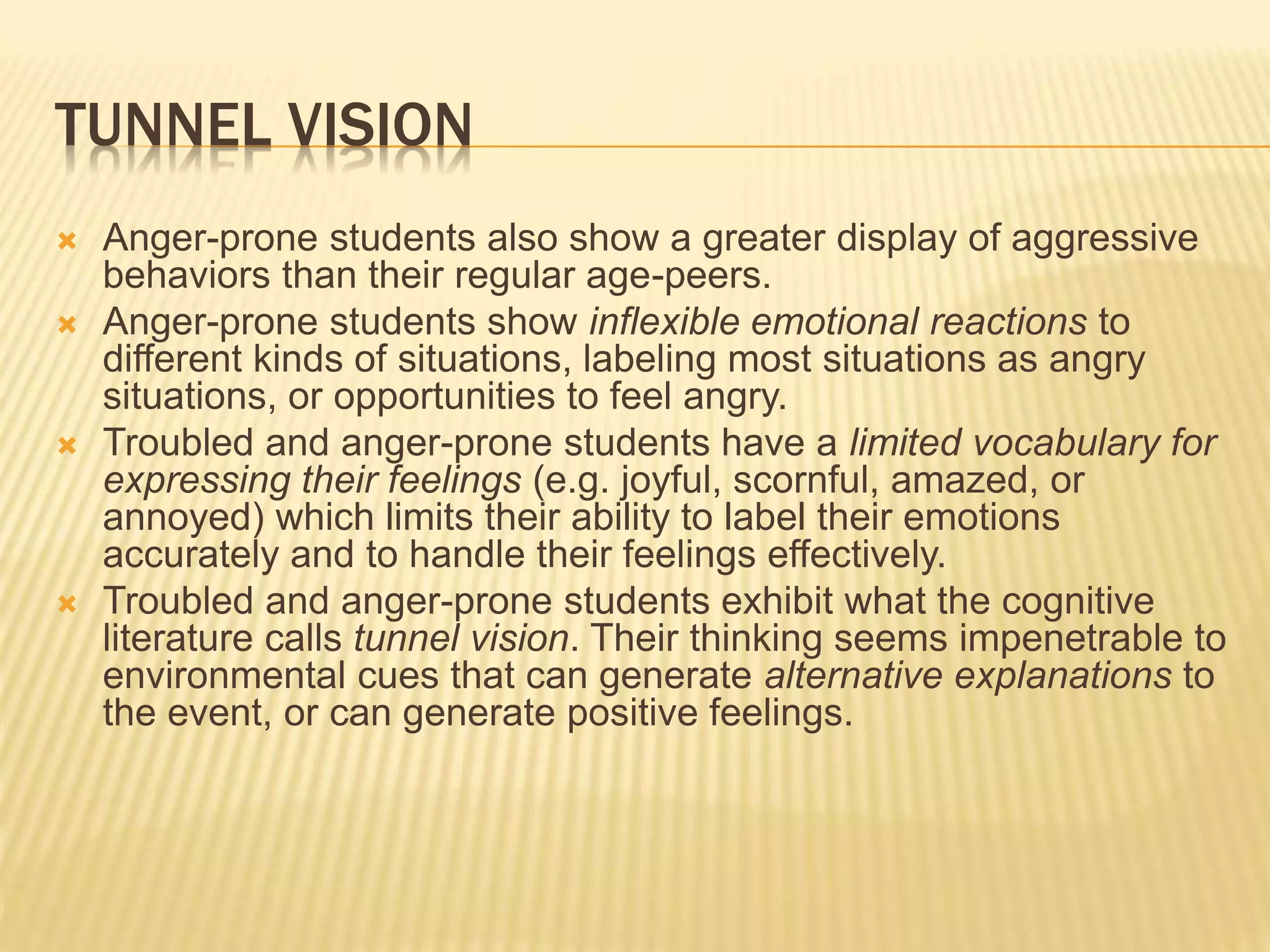 Anger Management for Children | PPTX