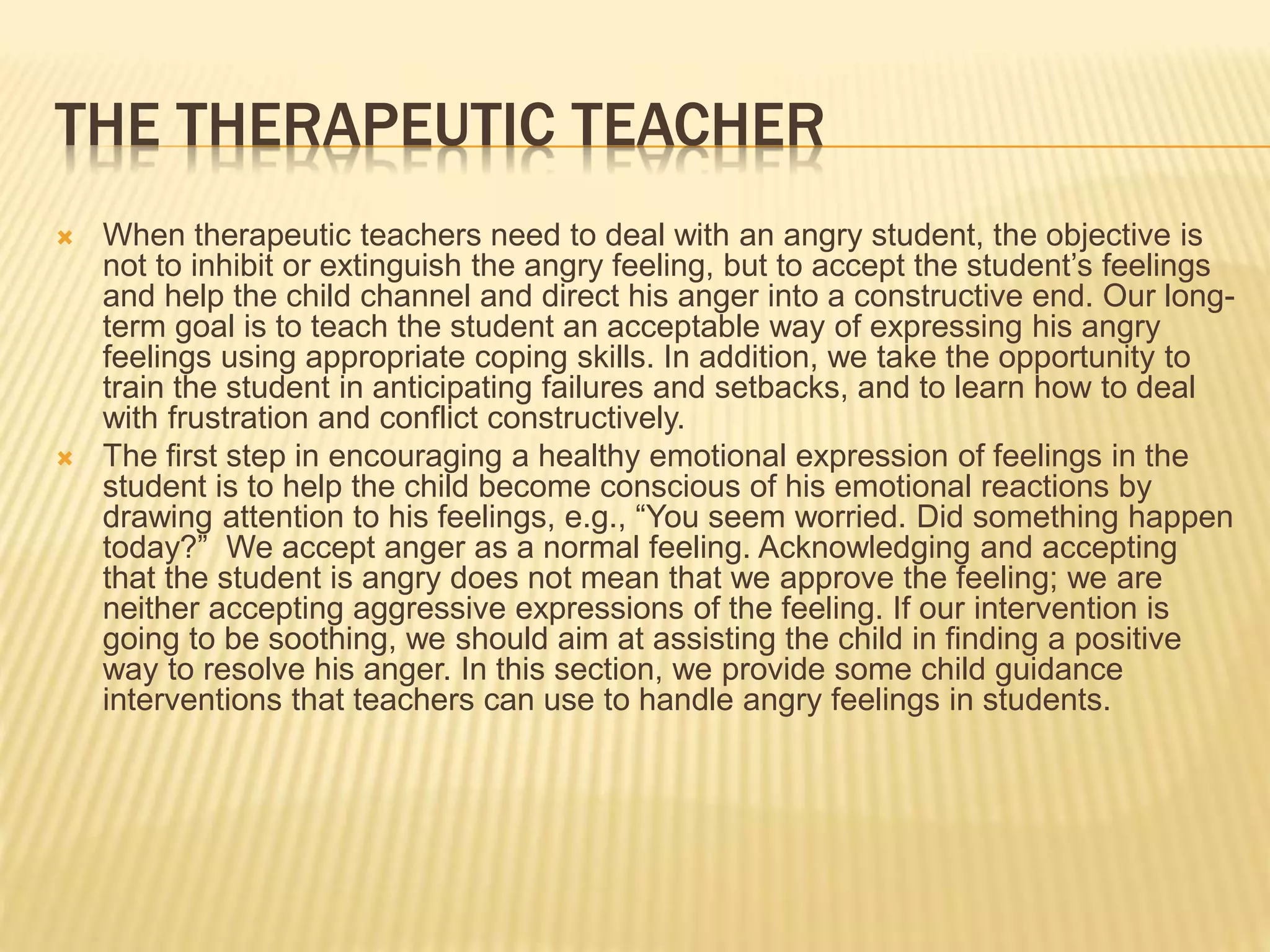 Anger Management for Children | PPTX